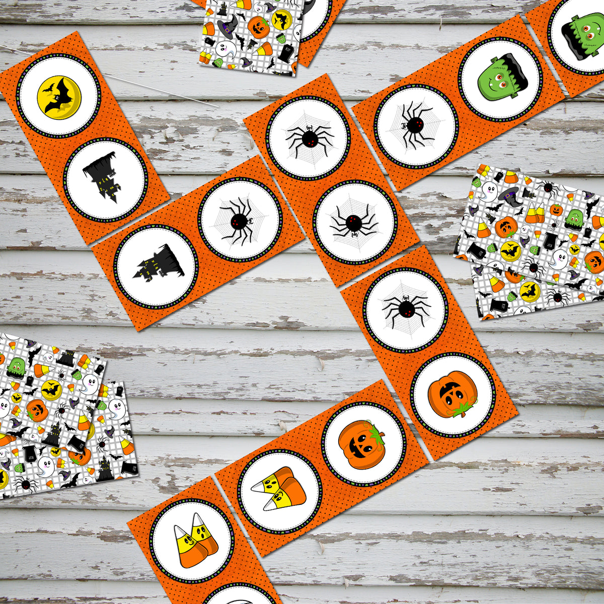HALLOWEEN - DOMINO CARD GAME – Printed & Shipped- – Printing The Moon