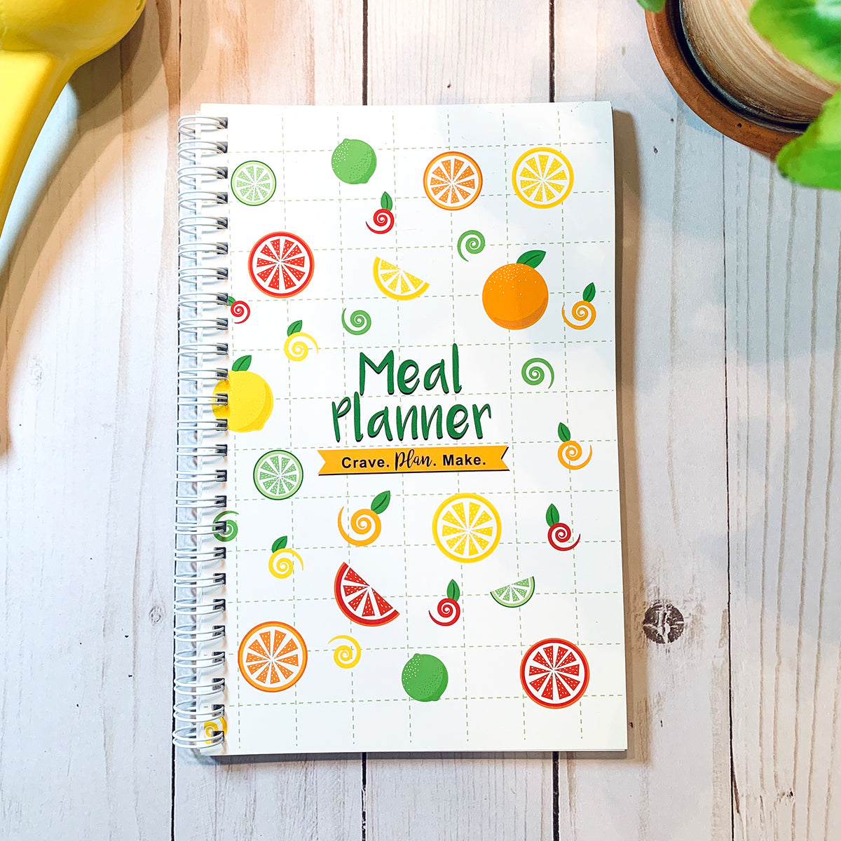 MEAL PLANNER - FOOD JOURNAL - Meal Journal -PRINTED Y SHIPPED Notebook ...