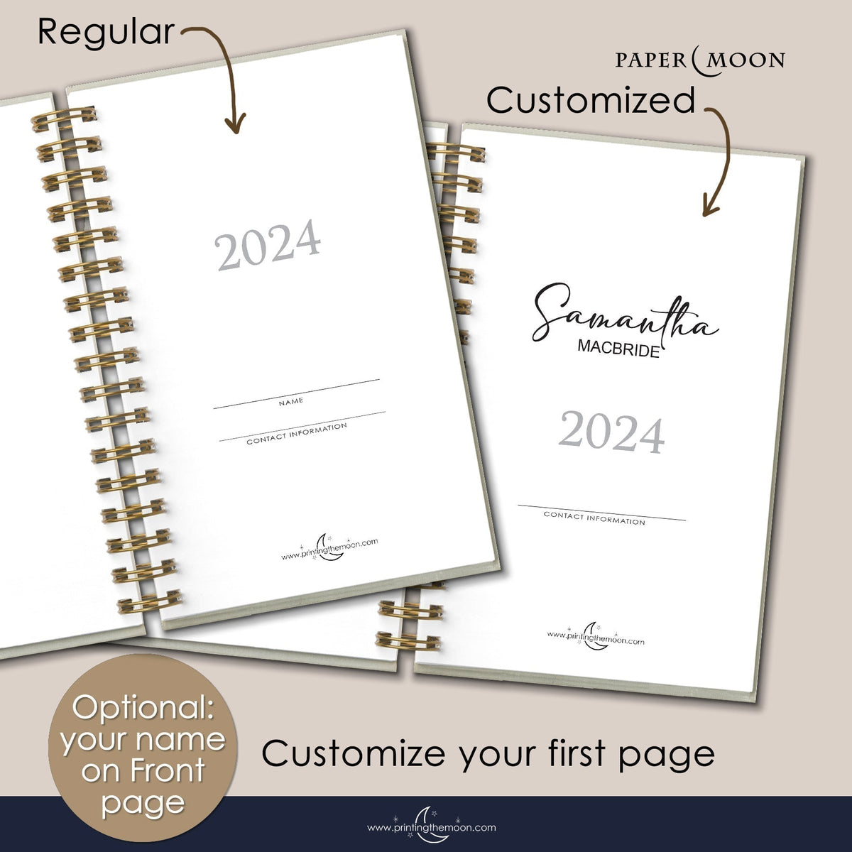 PAPER MOON™ 2024 JOURNAL - JOURNAL ONLY - – Printing The Moon