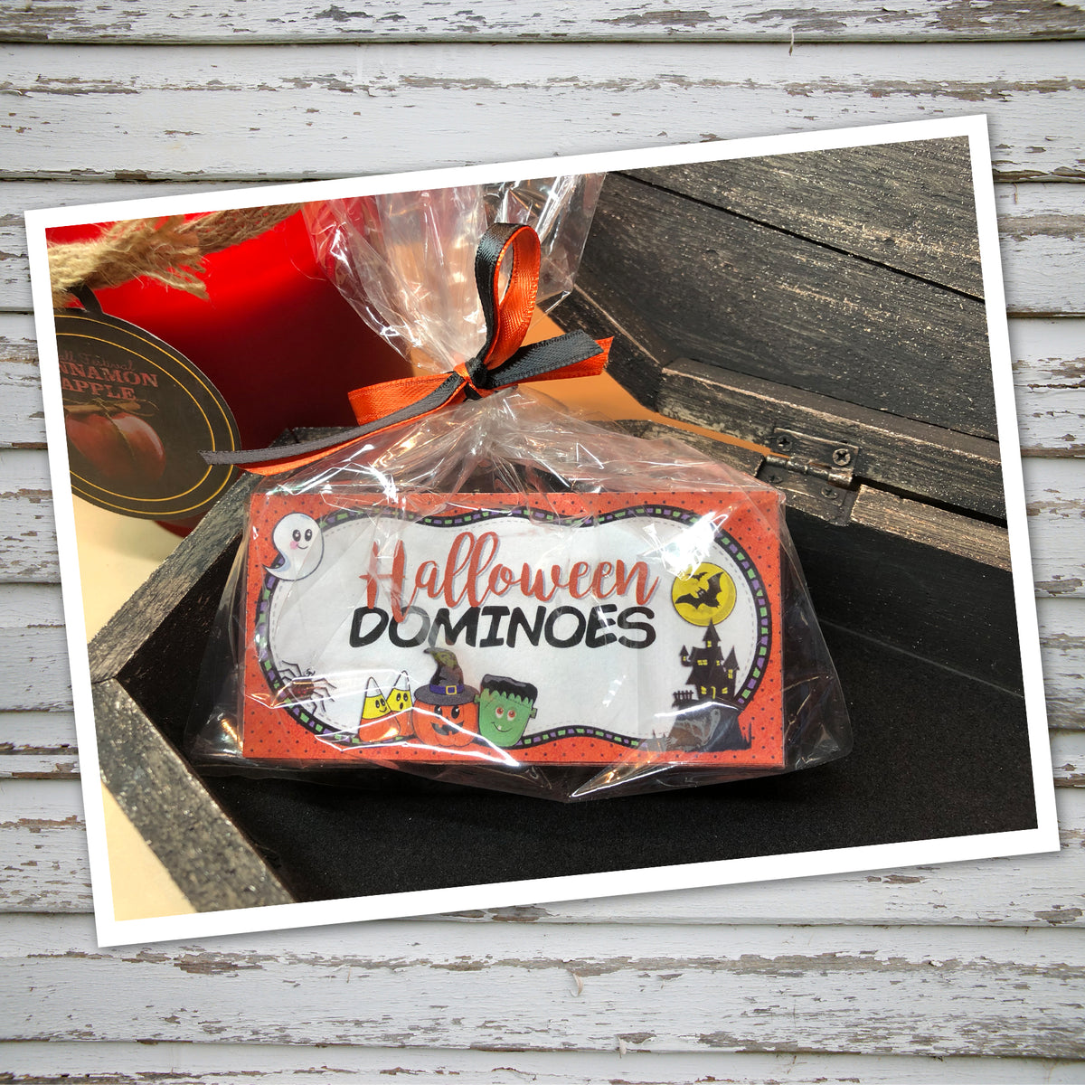 HALLOWEEN - DOMINO CARD GAME – Printed & Shipped- – Printing The Moon