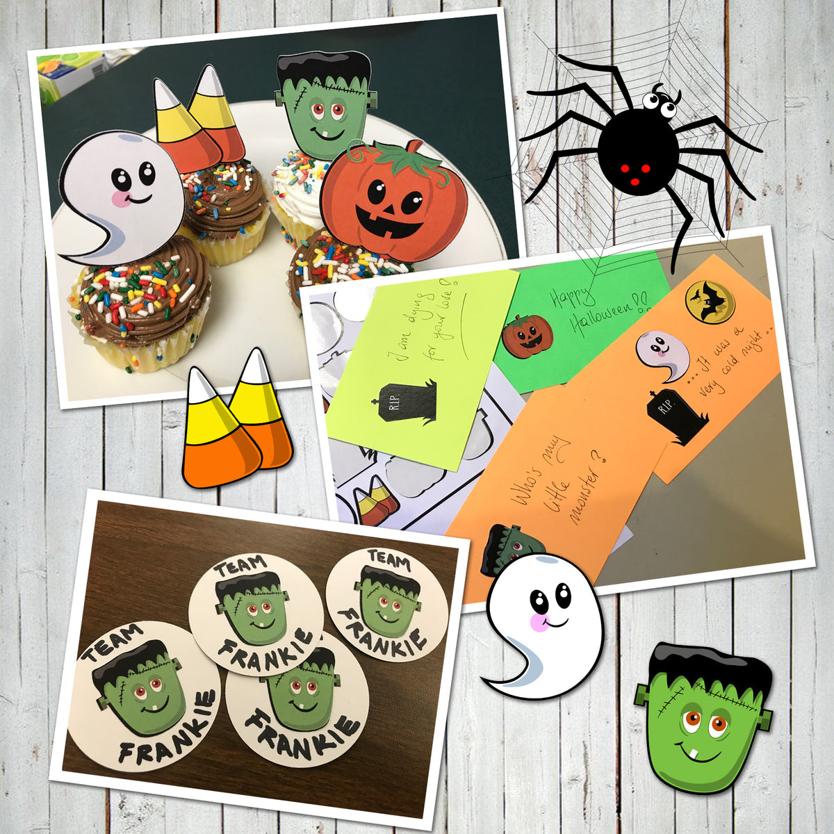 HALLOWEEN FUN - CLIP ART- Halloween characters - PNG and JPG files -In ...