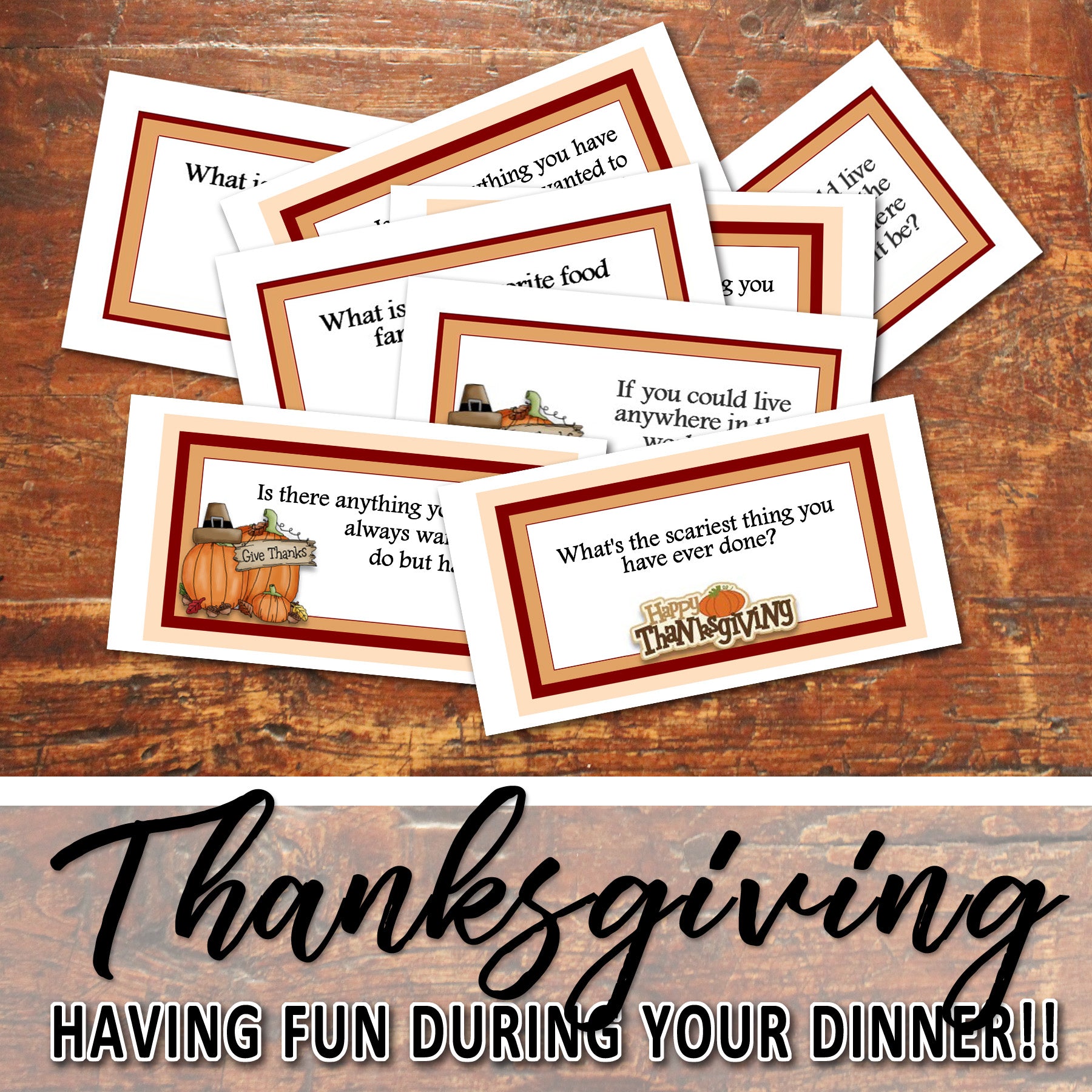 Printable Thanksgiving Table Game 4 Thanksgiving Table Games For The